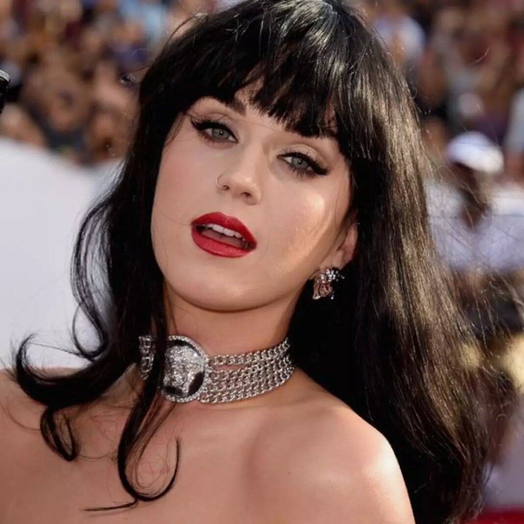 Katy Perry with Different Hair Colours